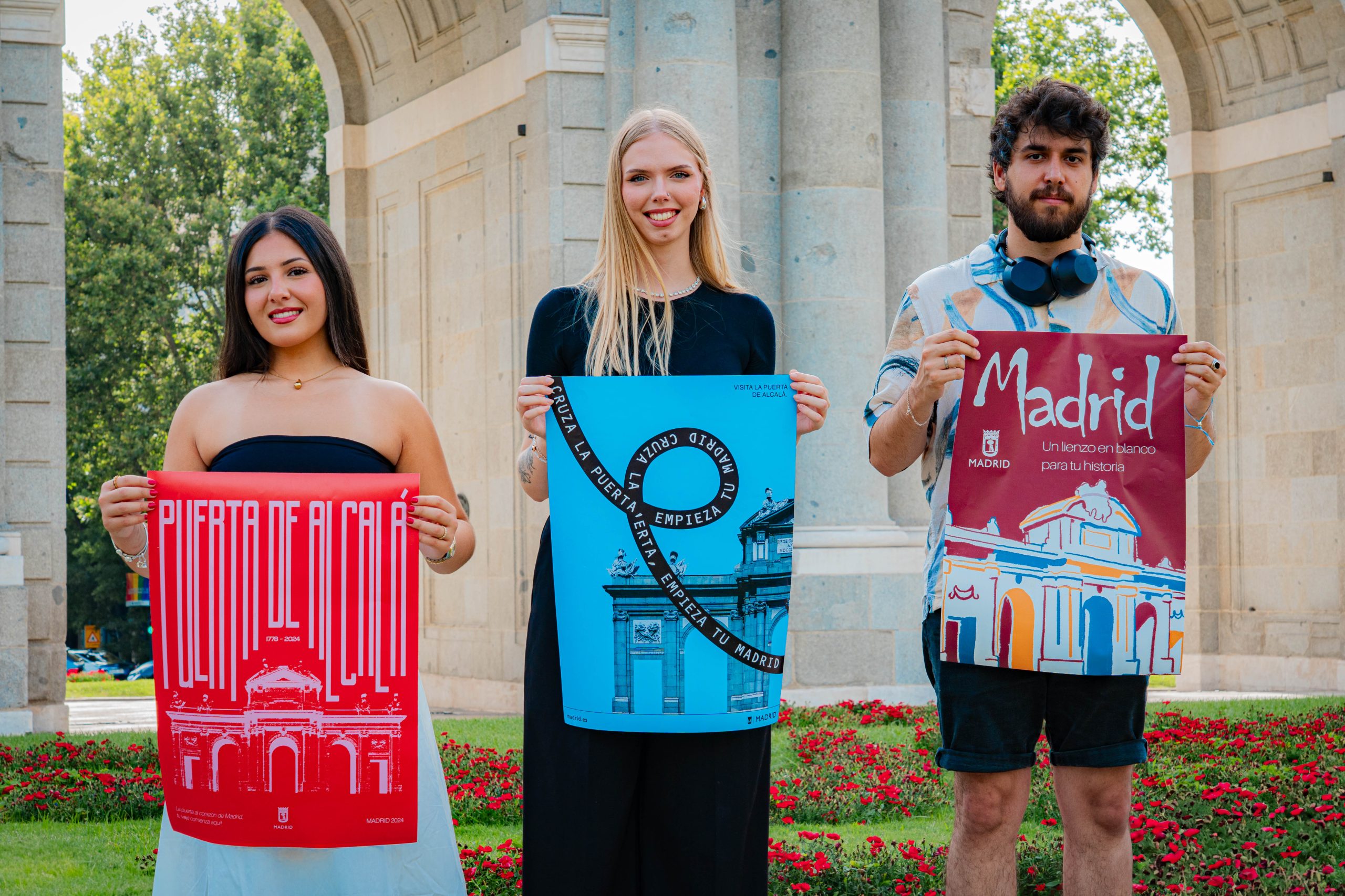 Más de 100 estudiantes reinterpretan la Puerta de Alcalá como icono ...